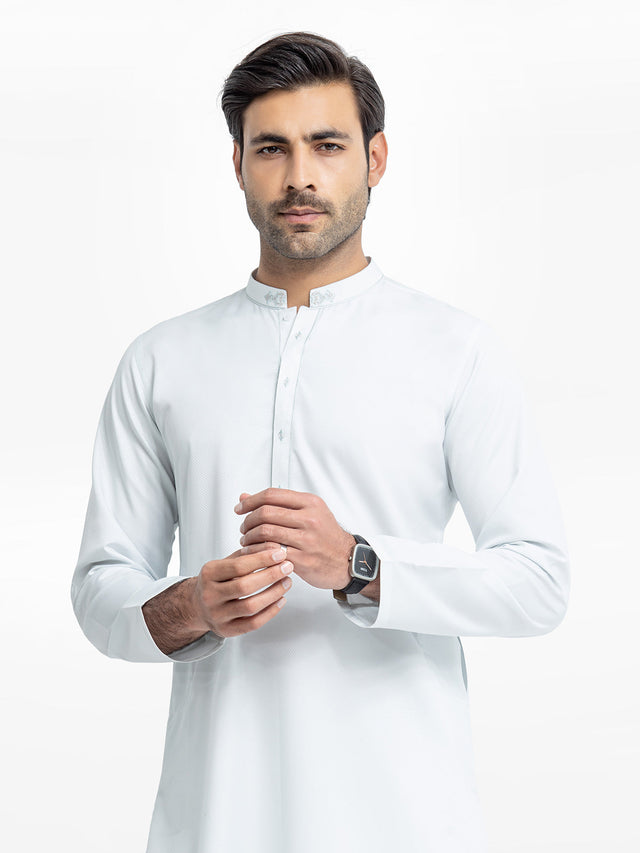 edenrobe Men's Ice Blue Kurta - EMTK24-99443 – edenrobe Pakistan