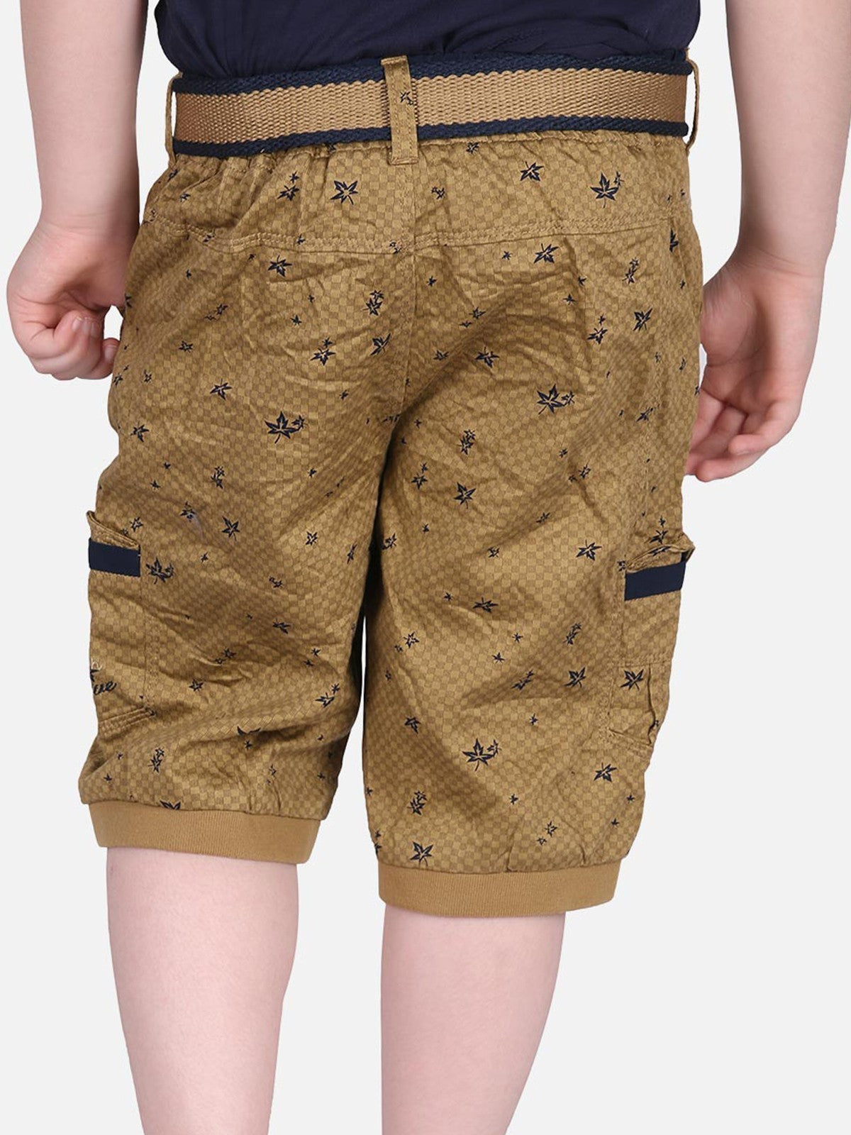 edenrobe Boy's Golden Shorts - EBBS18-21073 – edenrobe Pakistan