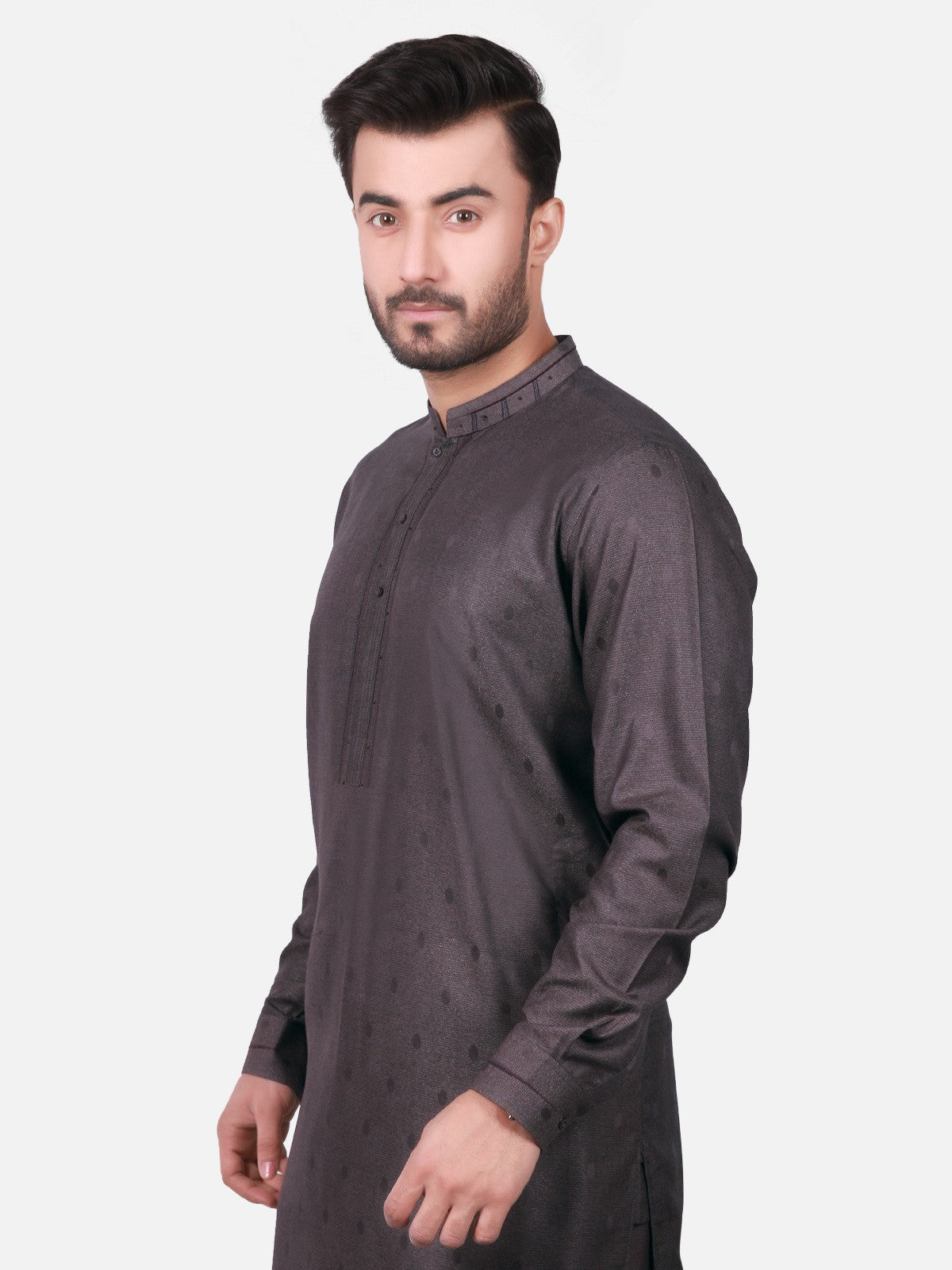 edenrobe Men's Brown Swish Collection - EMTSW19S-9725 – edenrobe Pakistan
