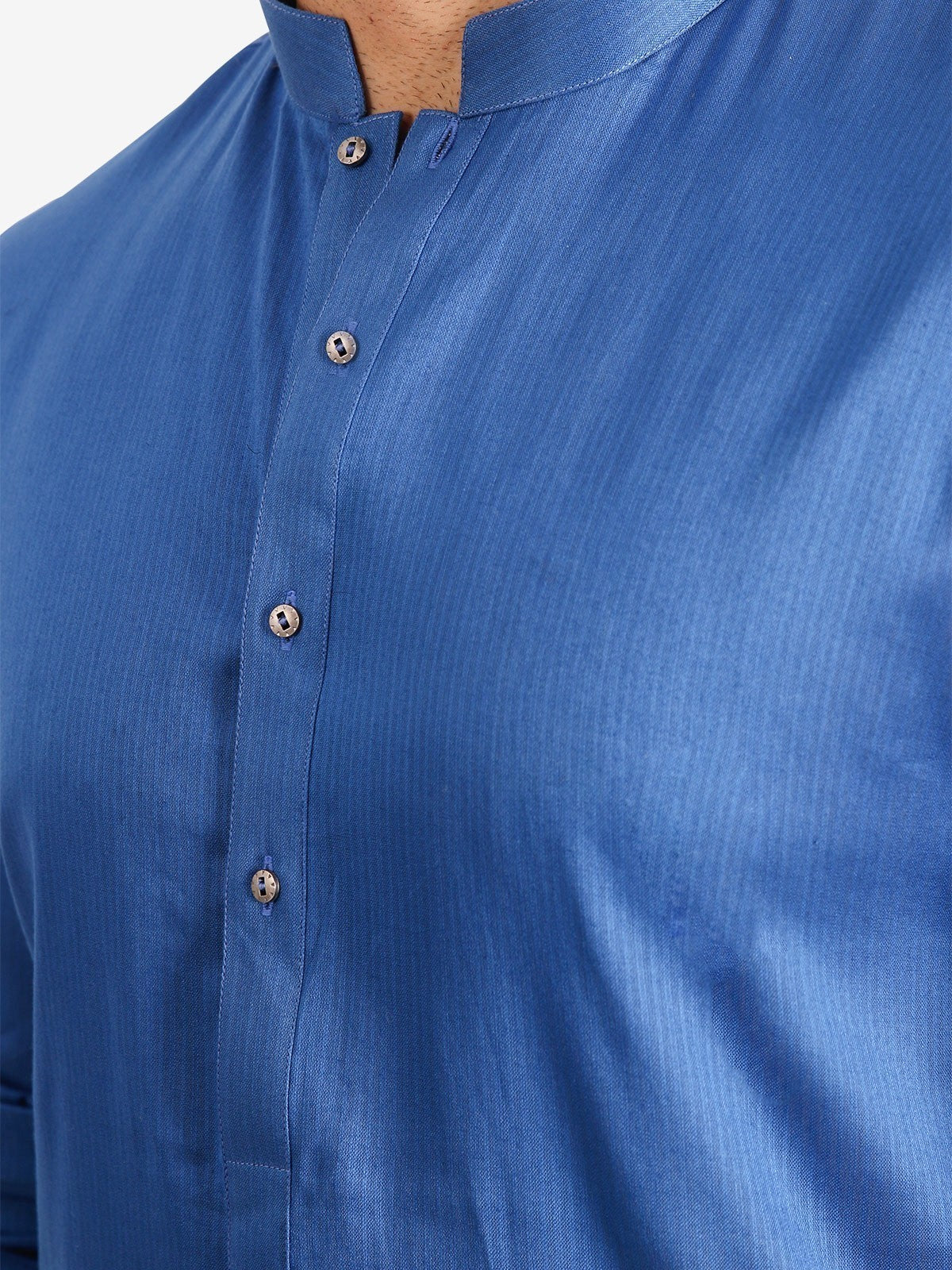 edenrobe Men's Royal Blue Kurta - EMTK20S-9891 – edenrobe Pakistan