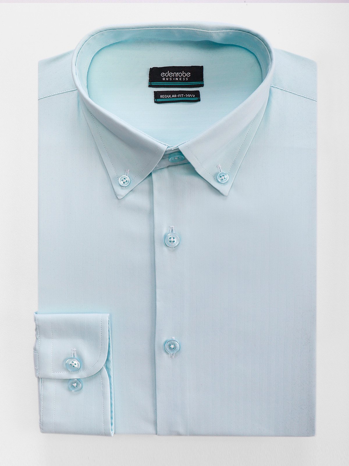 edenrobe Men's Ice Blue Shirt - EMTSB21-028 – edenrobe Pakistan