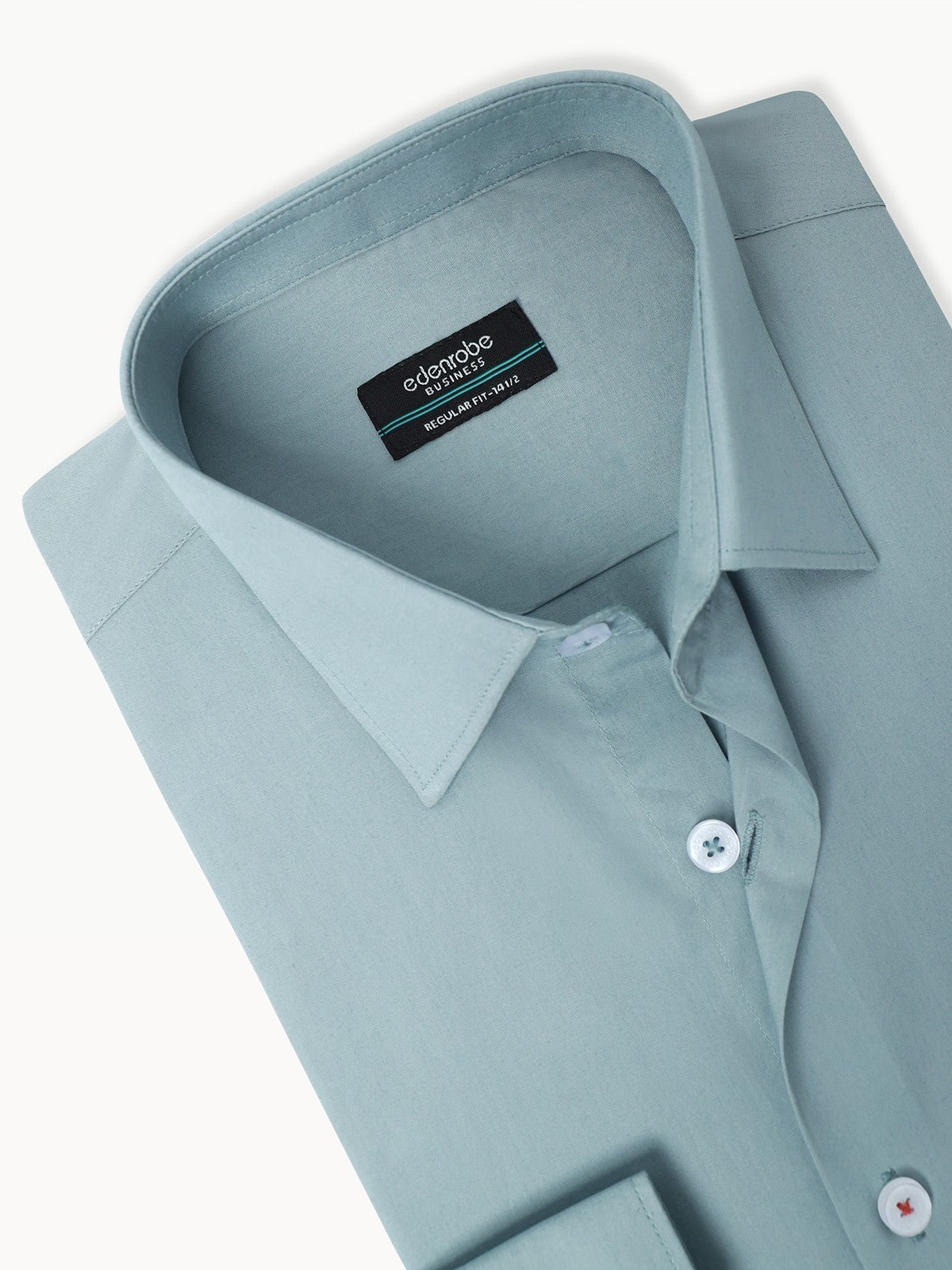 edenrobe Men's Steel Blue Shirt Plain - EMTSB22-124 – edenrobe Pakistan