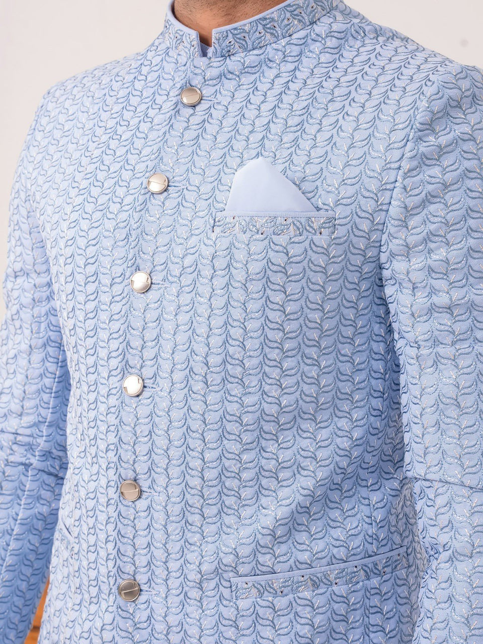 edenrobe Men's Light Blue Prince Coat Suit - EMTPCS22-020 – edenrobe ...