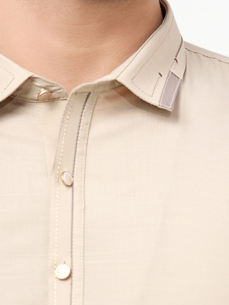 edenrobe Men's Beige Swish Collection - EMTSW23-99296 – edenrobe Pakistan